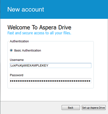 Using Access Keys in Aspera Products